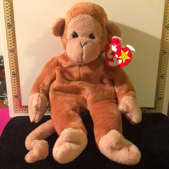 Ty | Other | Ty Beanie Baby Monkey 998 Like New Collectable | Poshmark